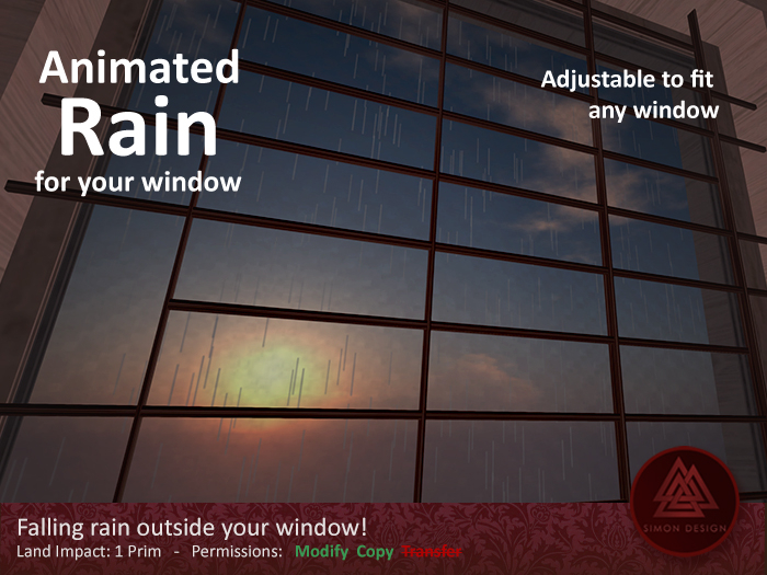Second Life Marketplace - Animated Rain